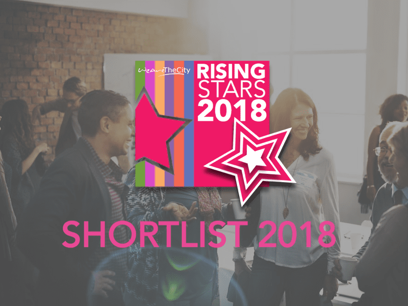 Rising Stars Shortlist 2018 - WeAreTheCity Rising Star Awards