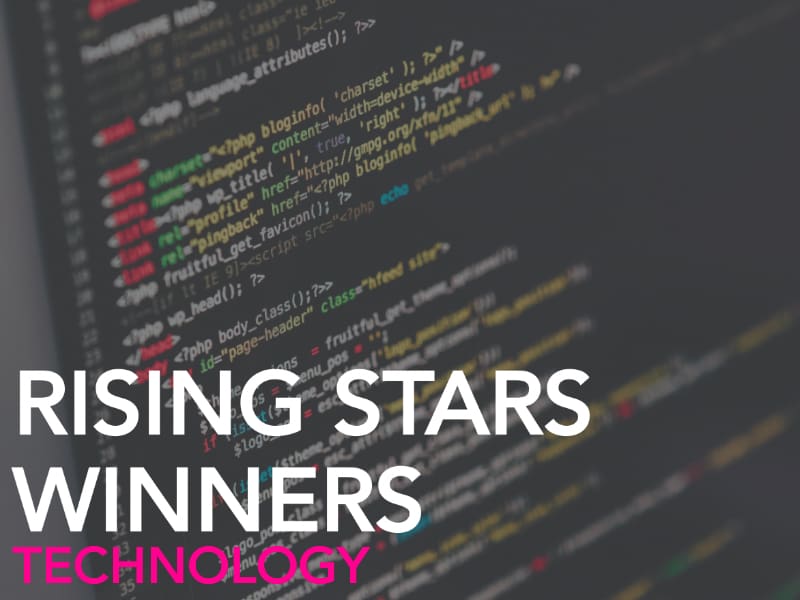 Rising Stars in Technology 2018 - WeAreTheCity Rising Star Awards